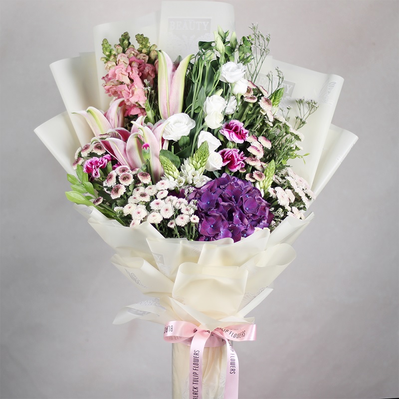 Online Mixed Flowers delivery in 3 hours | Order plants and cake ...