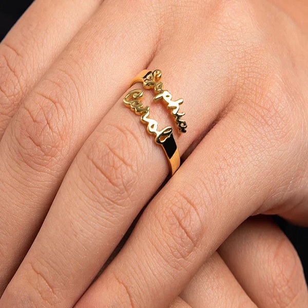 Order Personalized Name Ring online | Get same day delivery PAN India ...