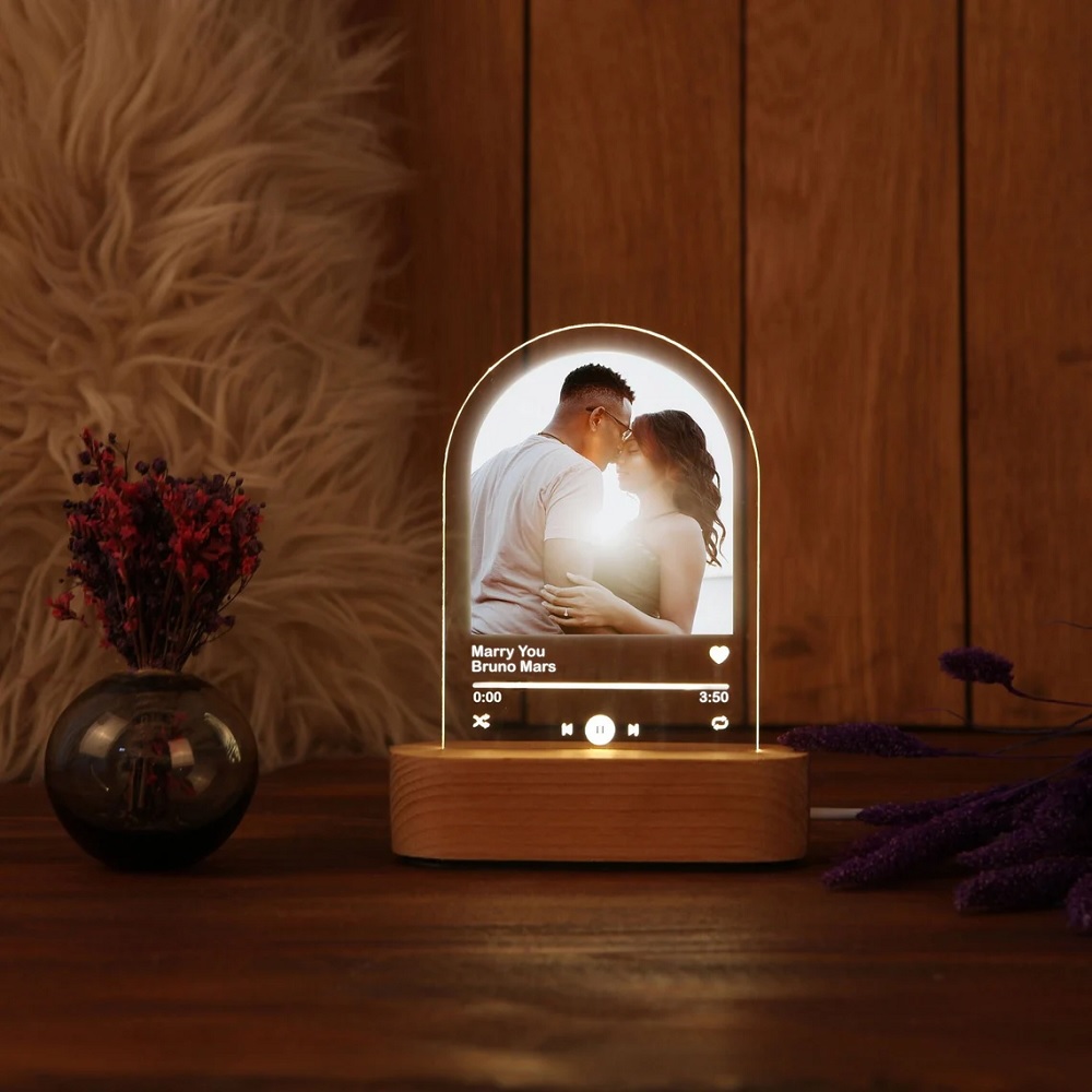 Order Personalized LED Photo Lamp online | Get same day delivery PAN ...