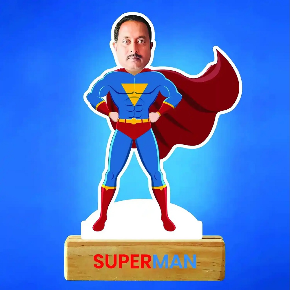 Order Superman Caricature Personalized Gift online | Get same day ...