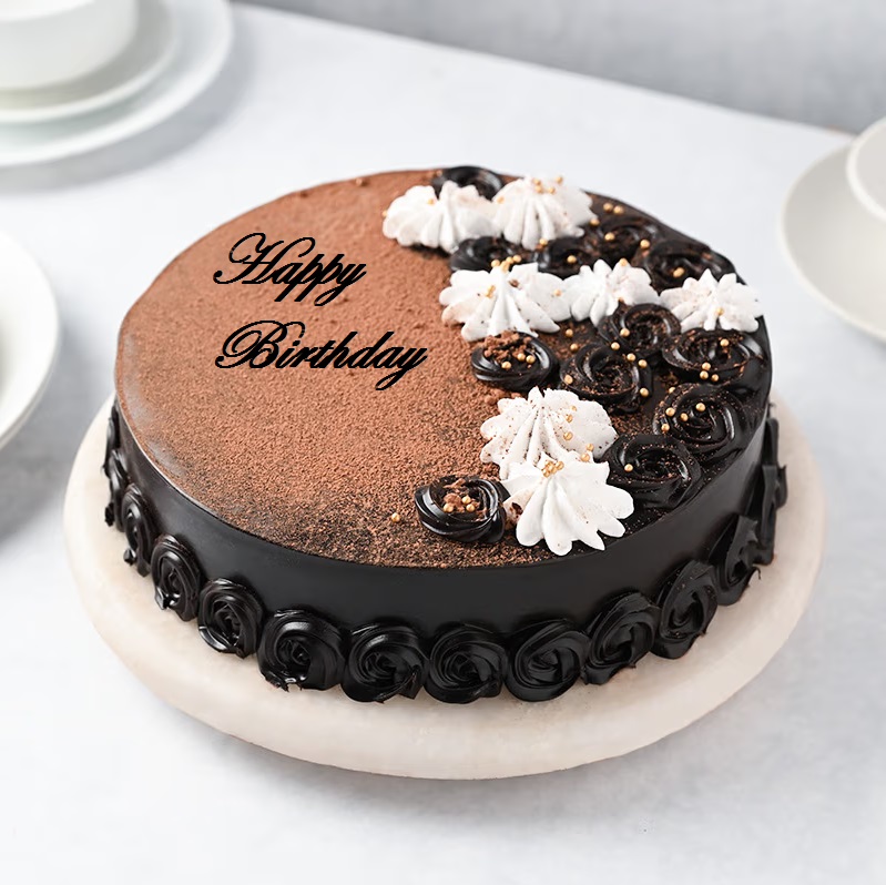 Order Divine Eggless Truffle Chocolate Cake online | Get same day ...